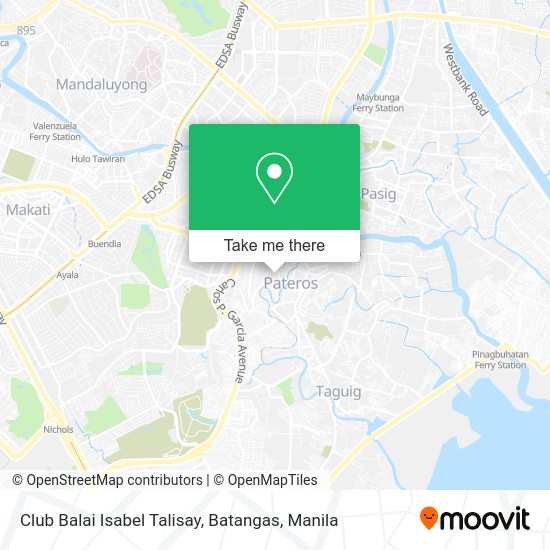 How to Get to Club Balai Isabel Talisay, Batangas in Makati City by Bus ...