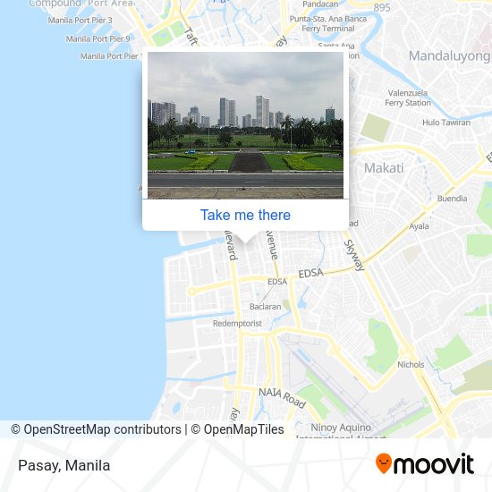 How to Get to Pasay in Manila by Bus or Train?