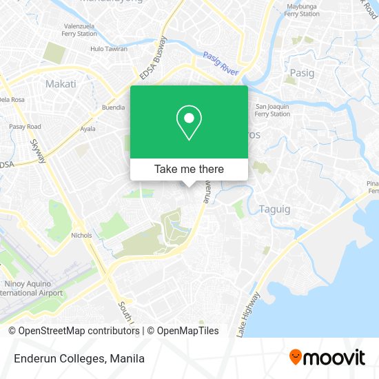 How to Get to Enderun Colleges in Makati City by Bus or Train?