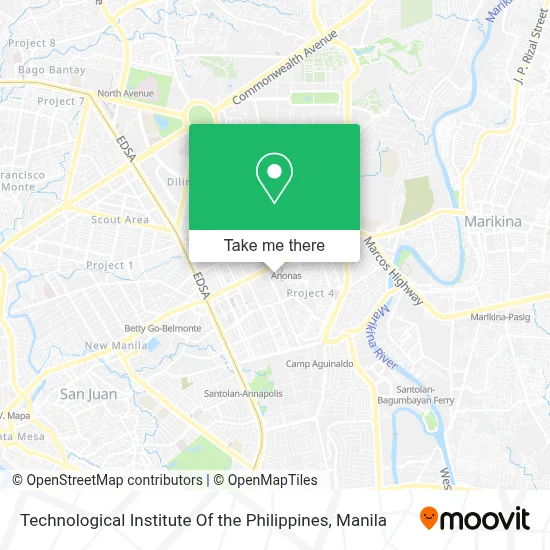 How to Get to Technological Institute Of the Philippines in Quezon City ...