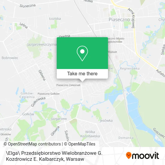 How to Get to \Elga\ Przedsiębiorstwo Wielobranżowe G. Kozdrowicz E ...