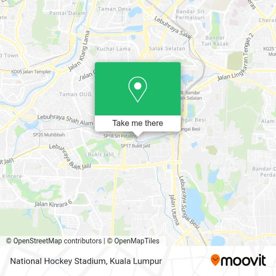 How to Get to National Hockey Stadium in Kuala Lumpur by MRT & LRT, Bus ...