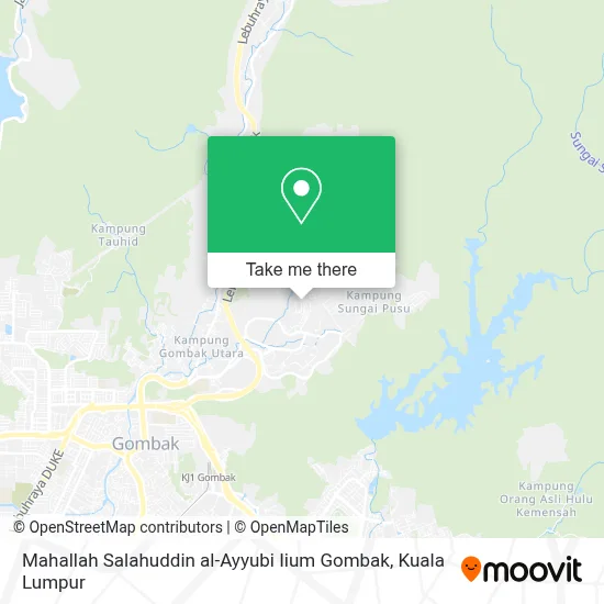 How to Get to Mahallah Salahuddin al-Ayyubi Iium Gombak by Bus or MRT ...