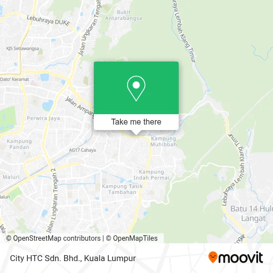 Bagaimana untuk pergi ke City HTC Sdn. Bhd. di Hulu Langat menggunakan ...