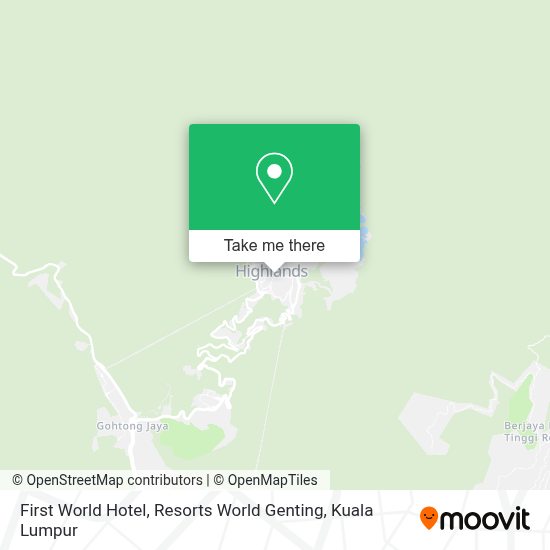 How to Get to First World Hotel, Resorts World Genting in Kuala Lumpur ...