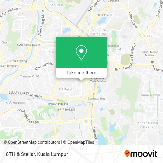 How to Get to 8TH & Stellar in Kuala Lumpur by MRT & LRT or Bus?