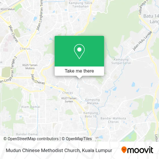 How to Get to Mudun Chinese Methodist Church in Hulu Langat by Bus or ...