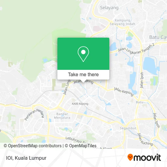 How to Get to IOI in Kuala Lumpur by MRT & LRT, Bus, Train or Monorail?