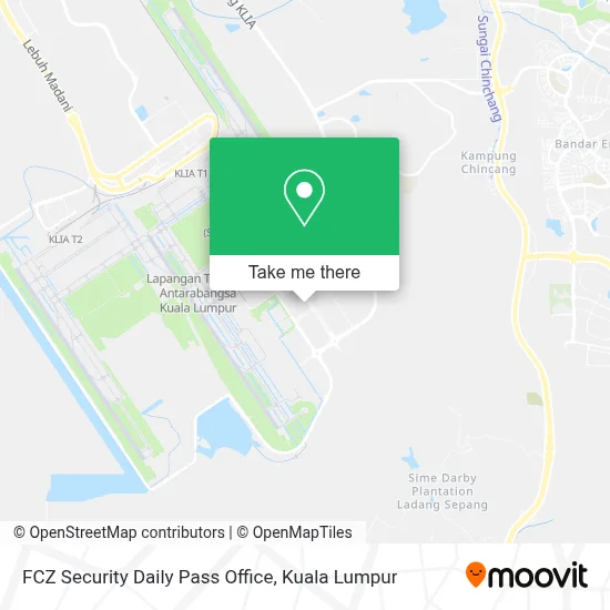 How to Get to FCZ Security Daily Pass Office in Sepang by Bus?