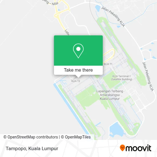 How to Get to Tampopo in Sepang by Bus or Train?