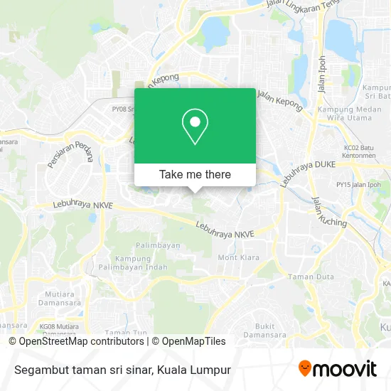 Bagaimana untuk pergi ke Segambut taman sri sinar di Kuala Lumpur ...