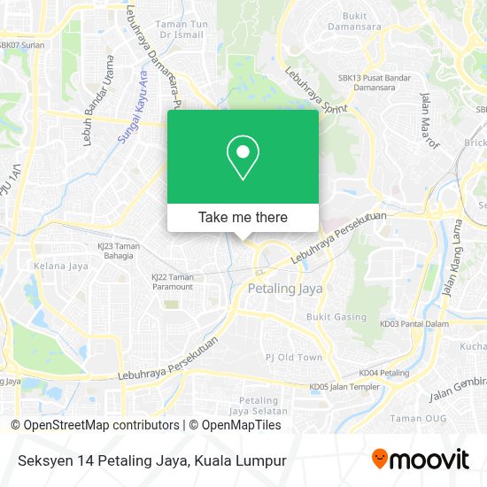 How to Get to Seksyen 14 Petaling Jaya by Bus, MRT & LRT, Monorail or ...