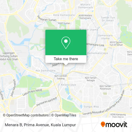 Bagaimana untuk pergi ke Menara B, Prima Avenue di Petaling Jaya ...