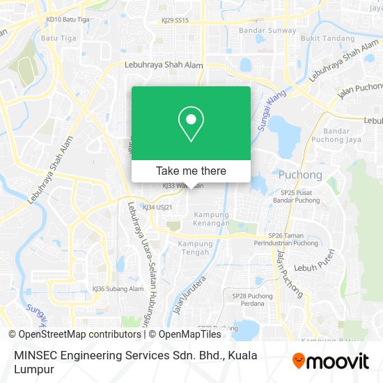 Bagaimana untuk pergi ke MINSEC Engineering Services Sdn. Bhd. di ...