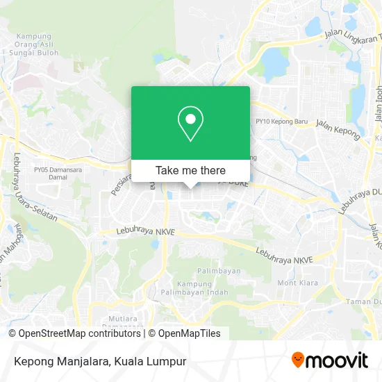 Bagaimana untuk pergi ke Kepong Manjalara di Kuala Lumpur menggunakan ...