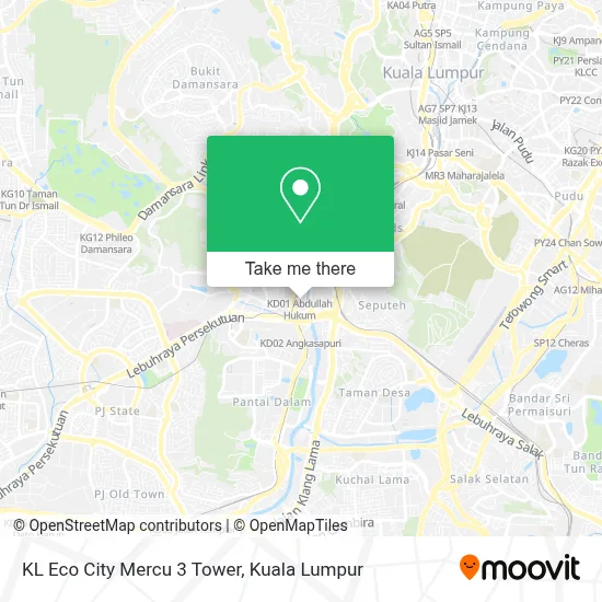 How to Get to KL Eco City Mercu 3 Tower in Kuala Lumpur by Bus, MRT ...