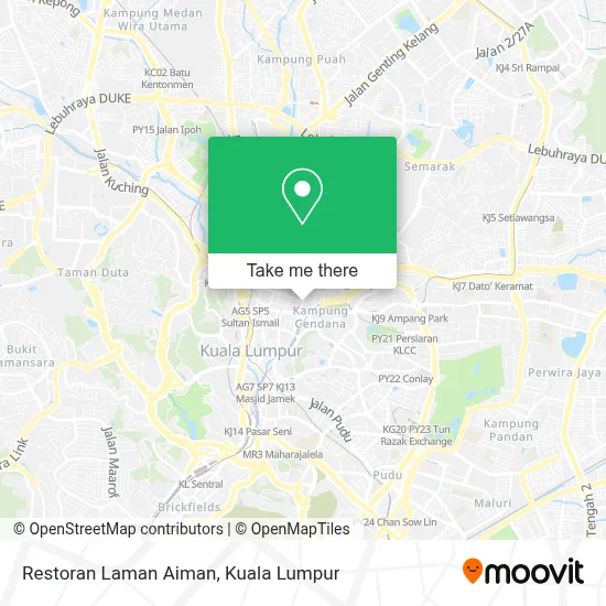 How to Get to Restoran Laman Aiman in Kuala Lumpur by Bus, MRT & LRT ...
