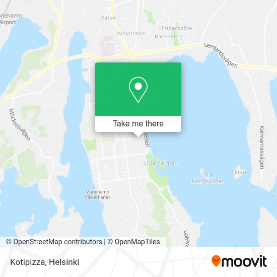 How to Get to Kotipizza in Helsinki by Bus, Ferry, Train or Tram?