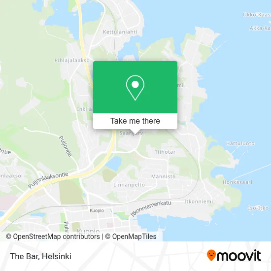 How to Get to The Bar in Helsinki by Bus or Train?