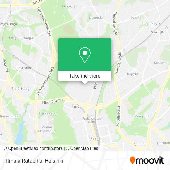 How to Get to Ilmala Railway Yard in Helsinki by Bus, Train or Metro?