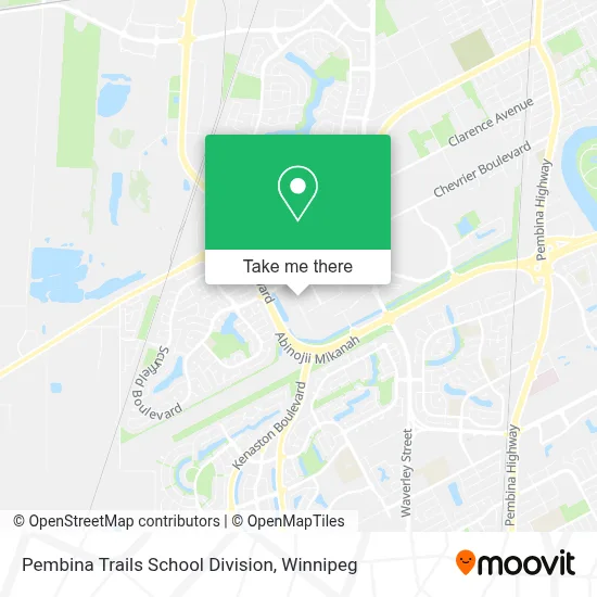 How to Get to Pembina Trails School Division in Winnipeg by Bus?