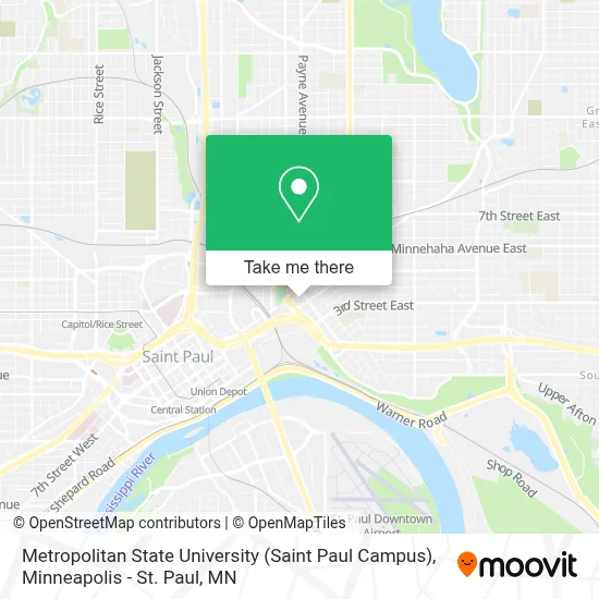 How to Get to Metropolitan State University (Saint Paul Campus) in St ...