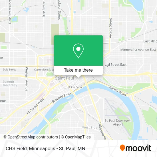 How to Get to CHS Field in St. Paul by Bus or Light Rail?