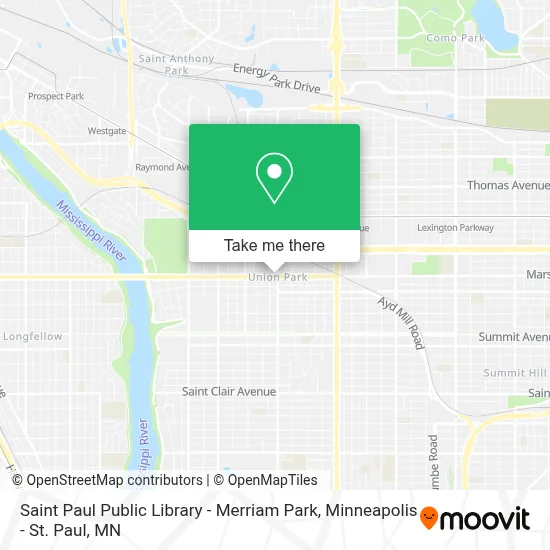 How to Get to Saint Paul Public Library - Merriam Park in St. Paul by ...