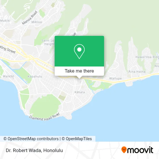 ¿Cómo llegar a Dr. Robert Wada en Urban Honolulu en autobús?