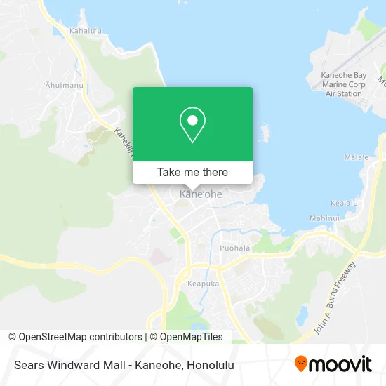 ¿Cómo llegar a Sears Windward Mall - Kaneohe en autobús?