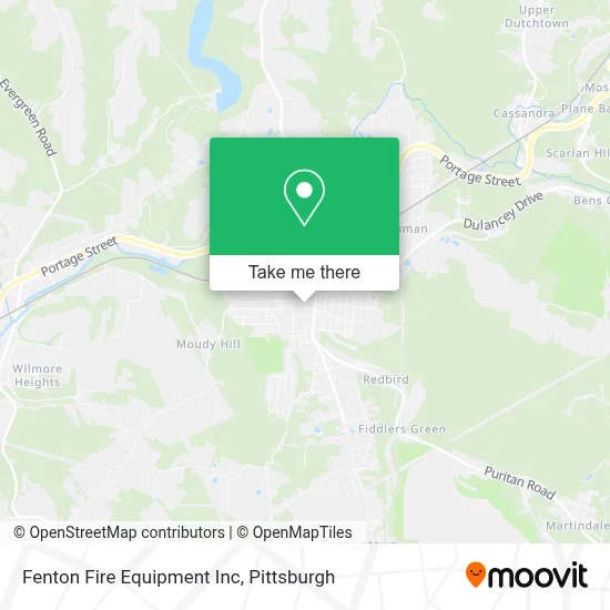 How to Get to Fenton Fire Equipment Inc in Pittsburgh by Bus?