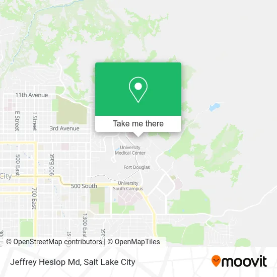 How to Get to Jeffrey Heslop Md in Salt Lake City by Bus or Light Rail?