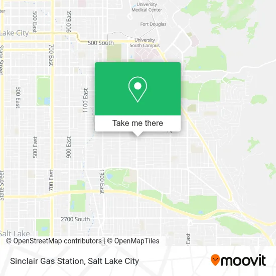 How to Get to Sinclair Gas Station in Salt Lake City by Bus or Light Rail?