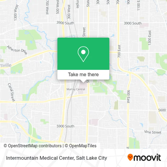 How to Get to Intermountain Medical Center in Murray by Bus, Light Rail ...