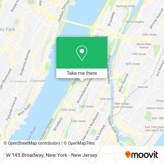 How to Get to W 145 Broadway in Manhattan by Subway, Bus or Train?