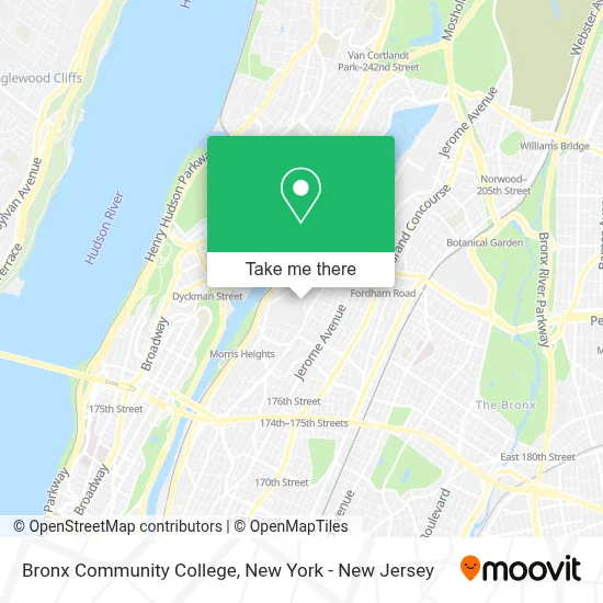 How to Get to Bronx Community College by Bus or Subway?