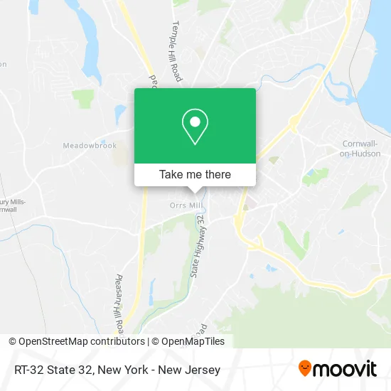 How to Get to RT-32 State 32 in Cornwall, Ny by Bus, Subway or Train?