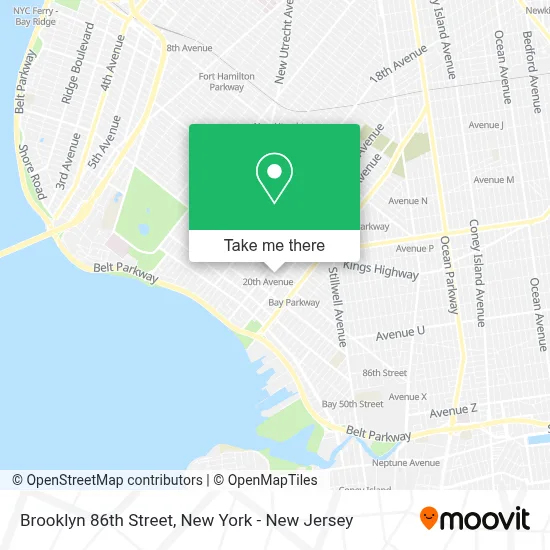 How to Get to Brooklyn 86th Street in New York - New Jersey by Subway ...