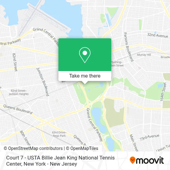 How to Get to Court 7 - USTA Billie Jean King National Tennis Center in ...