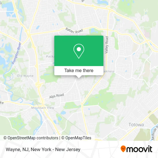 How to Get to Wayne, NJ by Bus or Train?