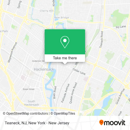 How to Get to Teaneck, NJ by Bus, Subway or Train?