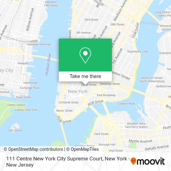How to Get to 111 Centre New York City Supreme Court in Manhattan by ...