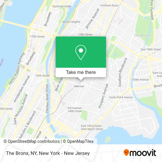 How to Get to The Bronx, NY by Train, Bus or Subway?