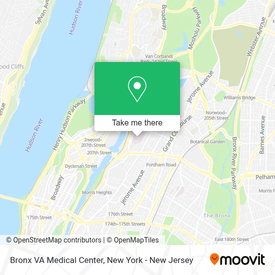 How to Get to Bronx VA Medical Center by Bus, Subway or Train?