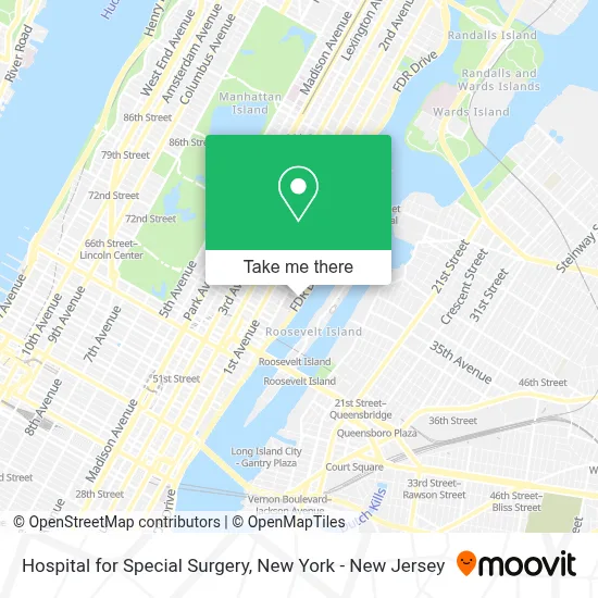 How to Get to Hospital for Special Surgery in Manhattan by Subway, Bus ...