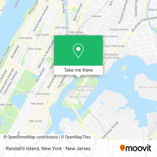 How to Get to Randall's Island in Manhattan by Bus, Subway or Train?
