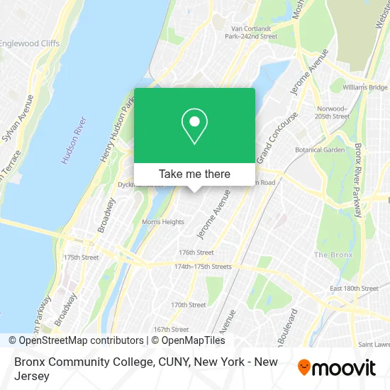 How to Get to Bronx Community College, CUNY by Subway, Bus or Train?