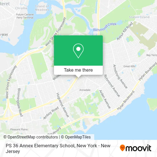How to Get to PS 36 Annex Elementary School in Staten Island by Bus ...