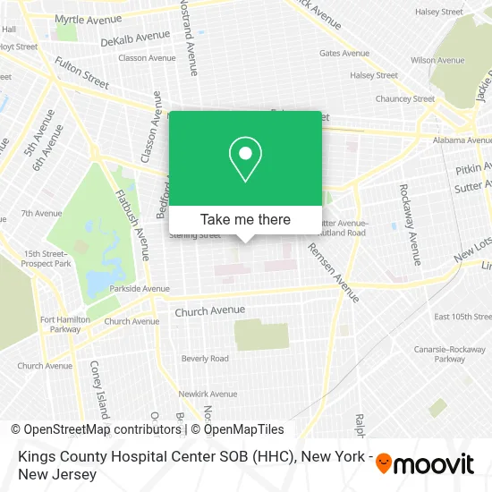 How to Get to Kings County Hospital Center SOB (HHC) in New York - New ...
