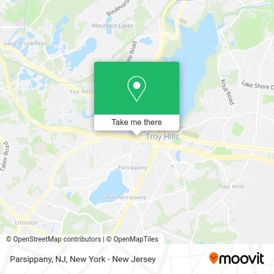 How to Get to Parsippany, NJ in Parsippany-Troy Hills by Bus or Train?